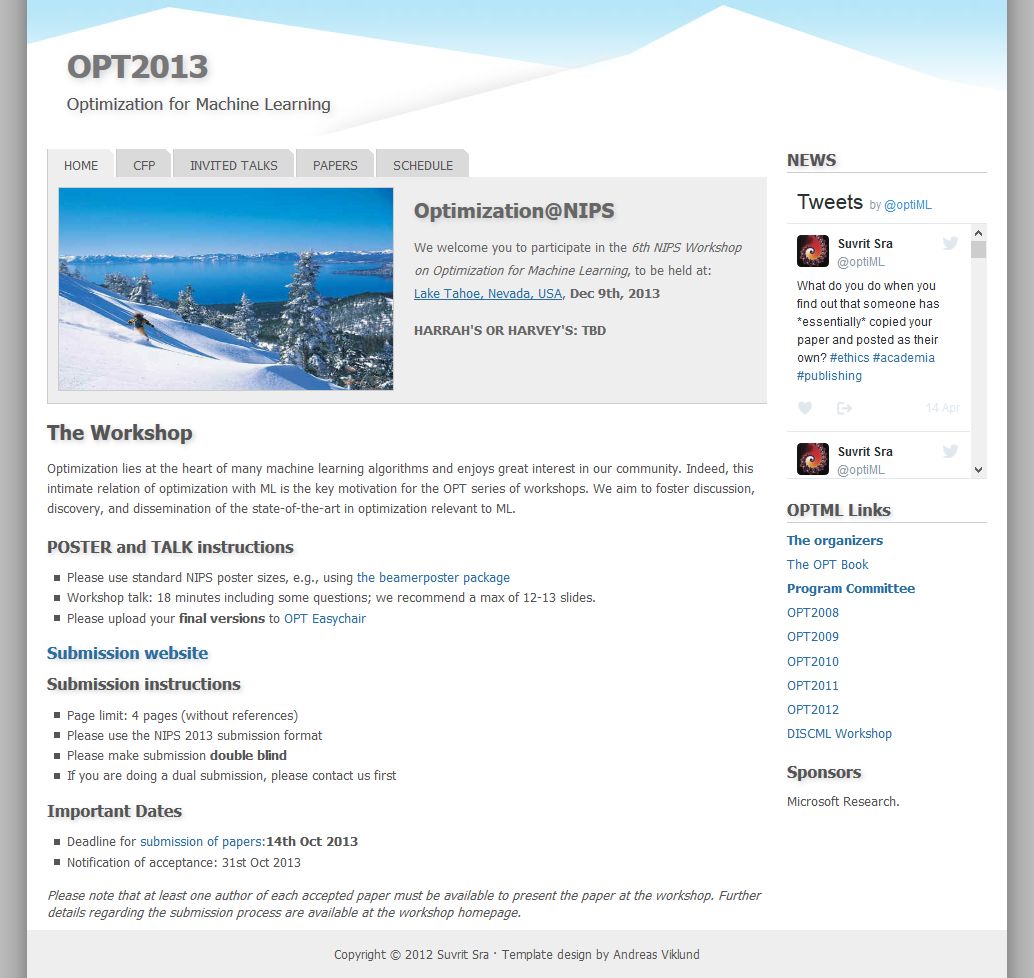 Optimization for Machine Learning | Knowledge 4 All Foundation Ltd.